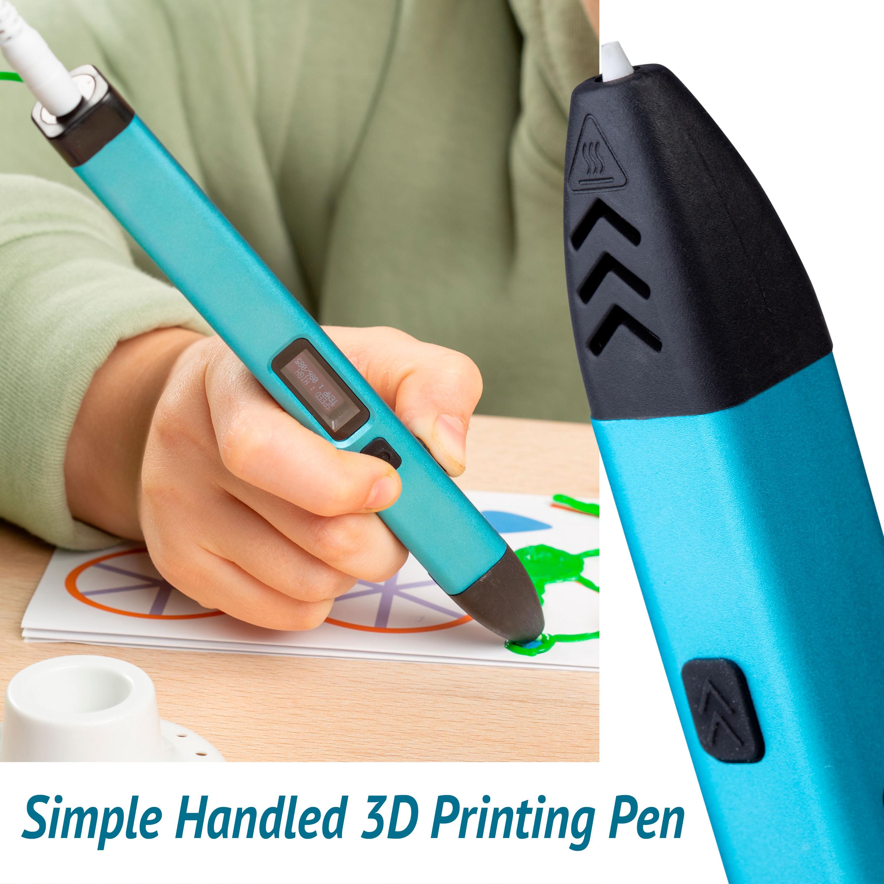 3D Pen for Kids Set 3D Printing Pens USB Charging With OLED Screen 3D ...