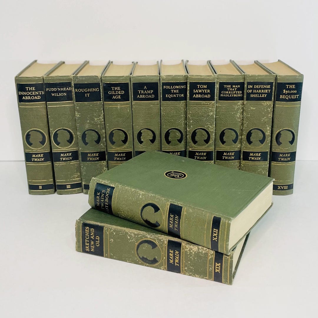 Vintage Book Journals (mark Twain) - Pick Your Title - Made-to-order - Etsy