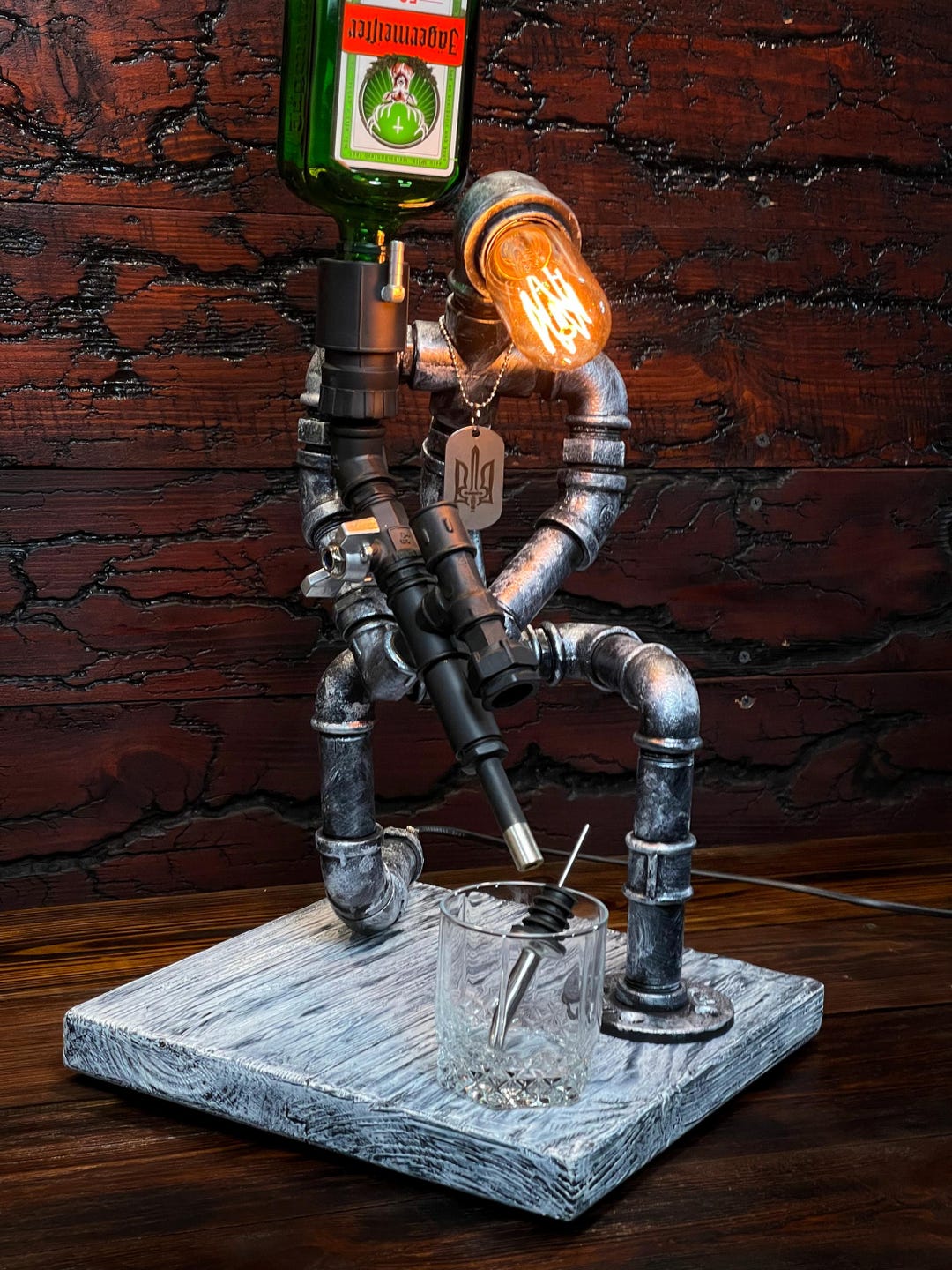 Alcohol Dispenser, Loft/steampunk Style Product, Pouring Machine, for ...