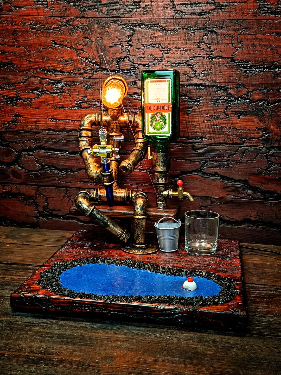 Alcohol Dispenser, Loft/steampunk Style Product, Bottling Machine, for ...