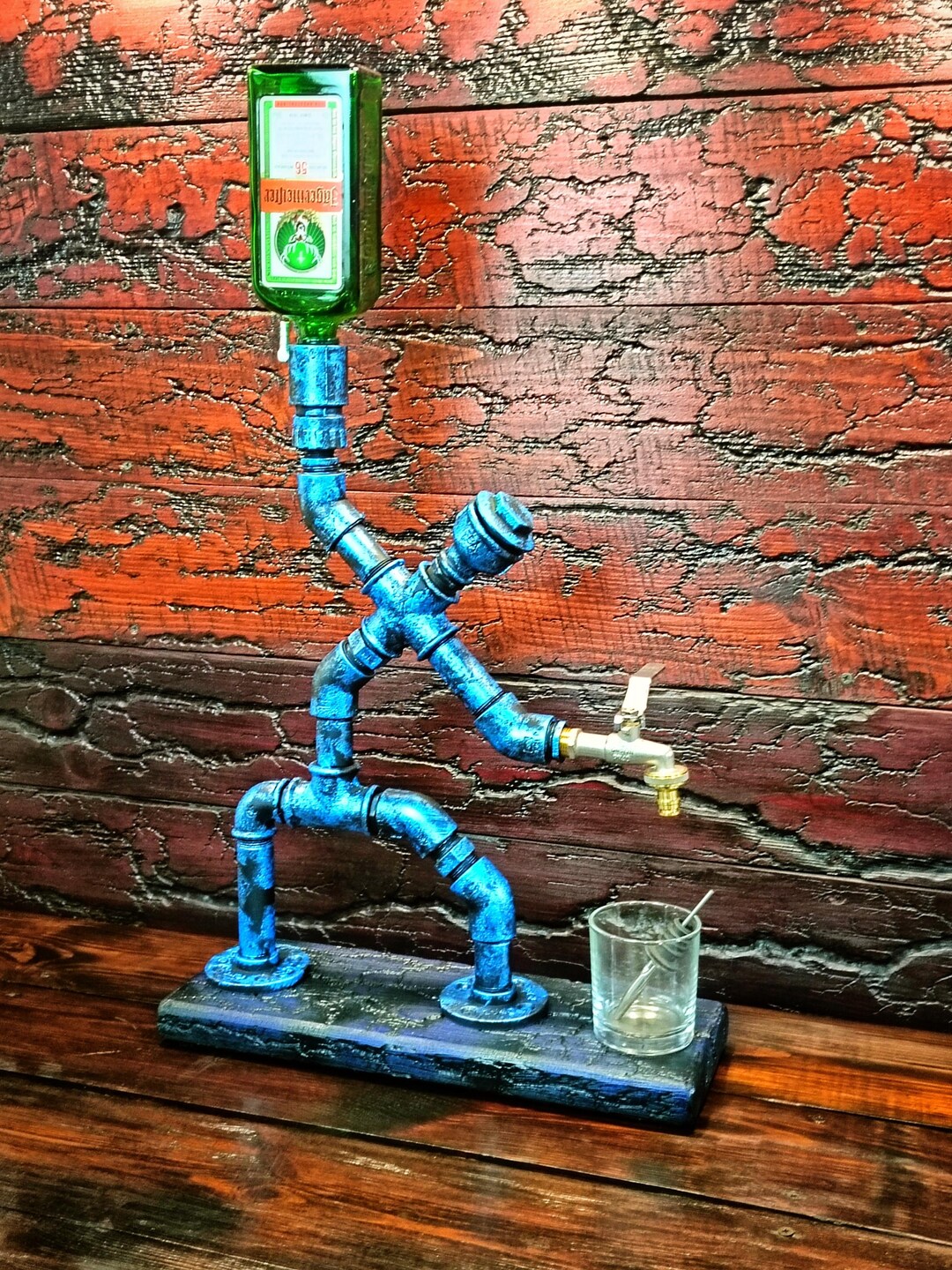 Alcohol Dispenser, Loft/steampunk Style Product, Pouring Machine, for ...