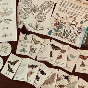 Butterfly and Moth Unit Study, Digital Download, Printable Nature Study ...