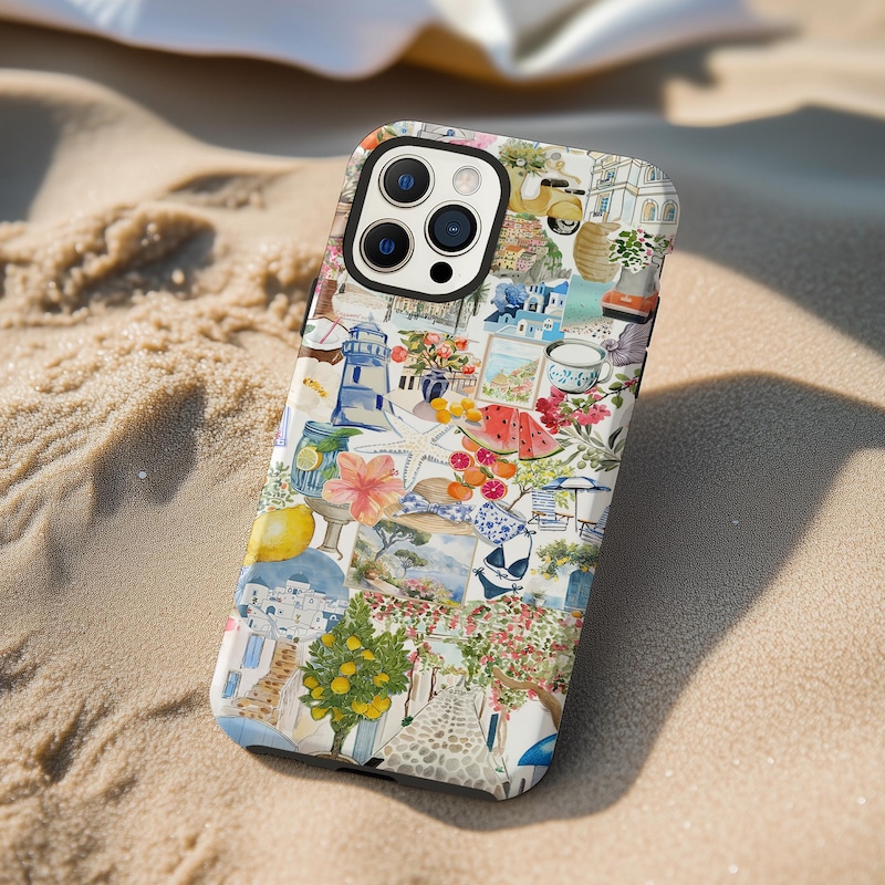 Coastal Greece Phone Case - Etsy