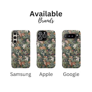 Woodland Animal Phone Case: Forest Wildlife Cute Nature iPhone 17 16 15 ...