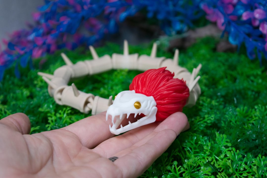 Articulated Renji's Zabimaru Bankai Sword: 3D Printed Bleach Anime ...