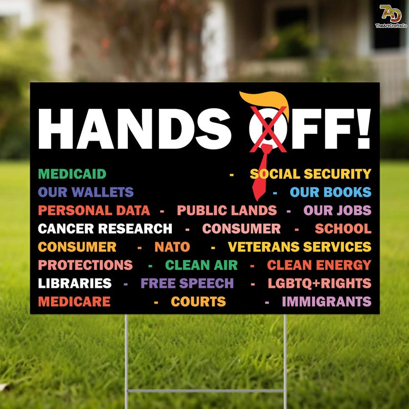 Anti Doge Protest Signs - Etsy