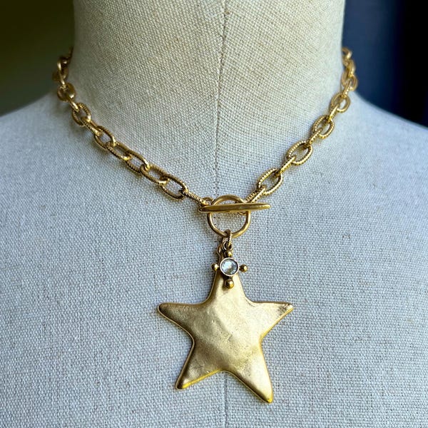 Star Necklace - Etsy