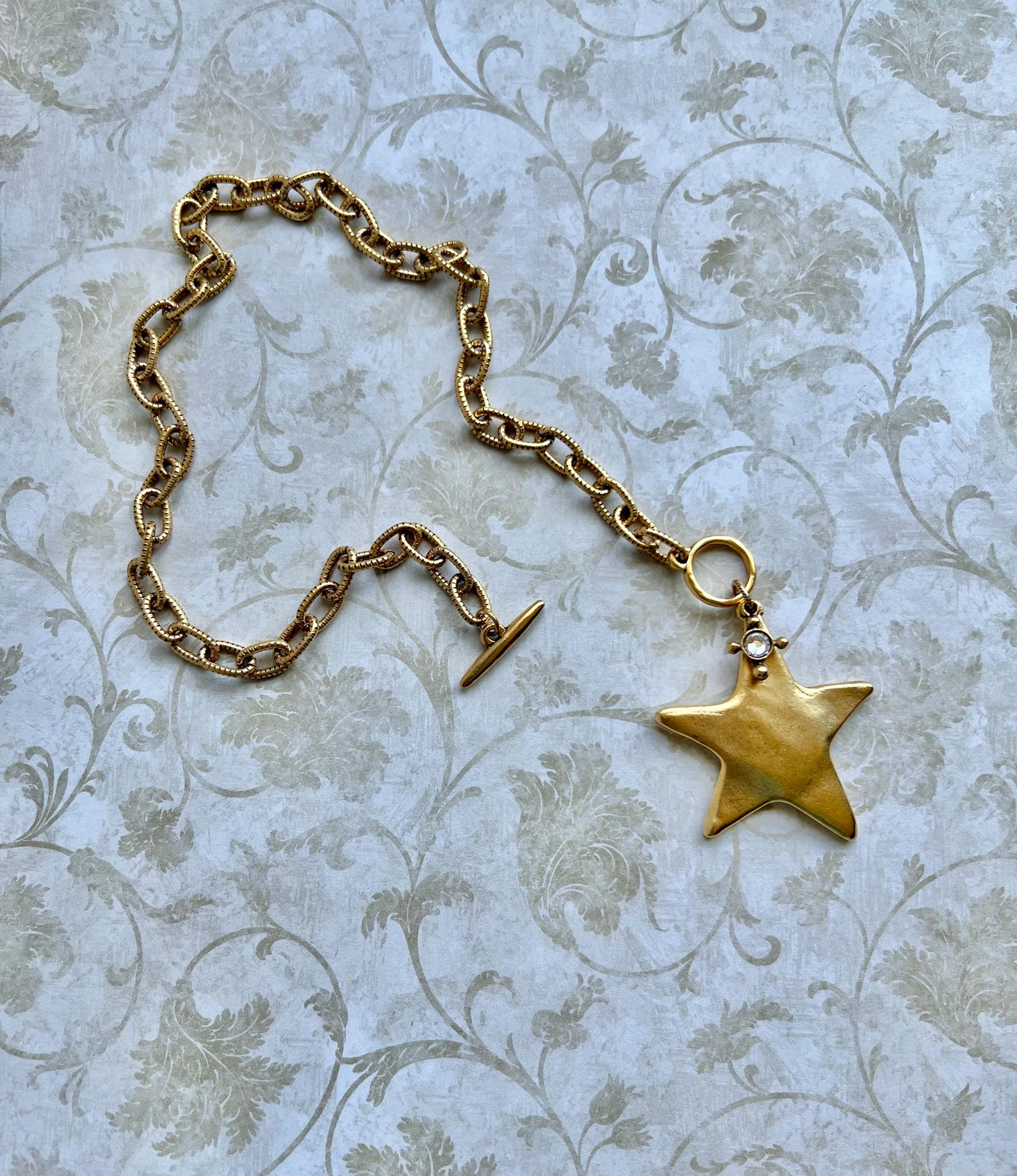 Silver or Gold Star Necklace - Etsy