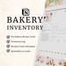 Recipe Costing Spreadsheet Notion Template Bakery Expense Tracking Tool ...