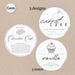 Cake Jar Labels Mason Jar Cake Sticker Cottage Kitchen Glass Jar Design ...