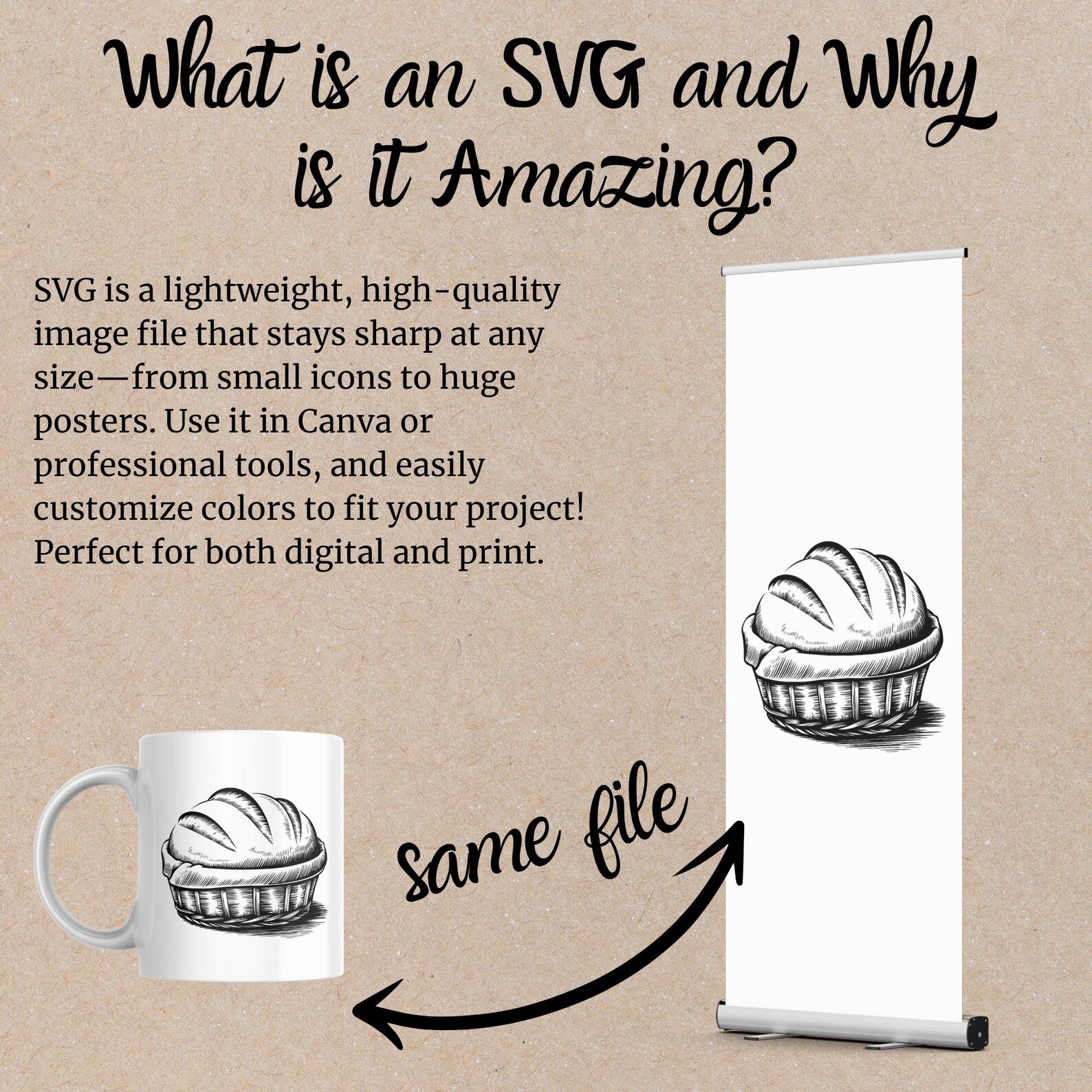 Hand-drawn Sourdough Starter Jar Svg for Cricut Commercial-use ...