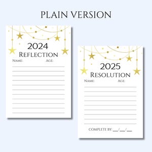 2025 New Years Resolution New Years Reflection Year Review New Years ...
