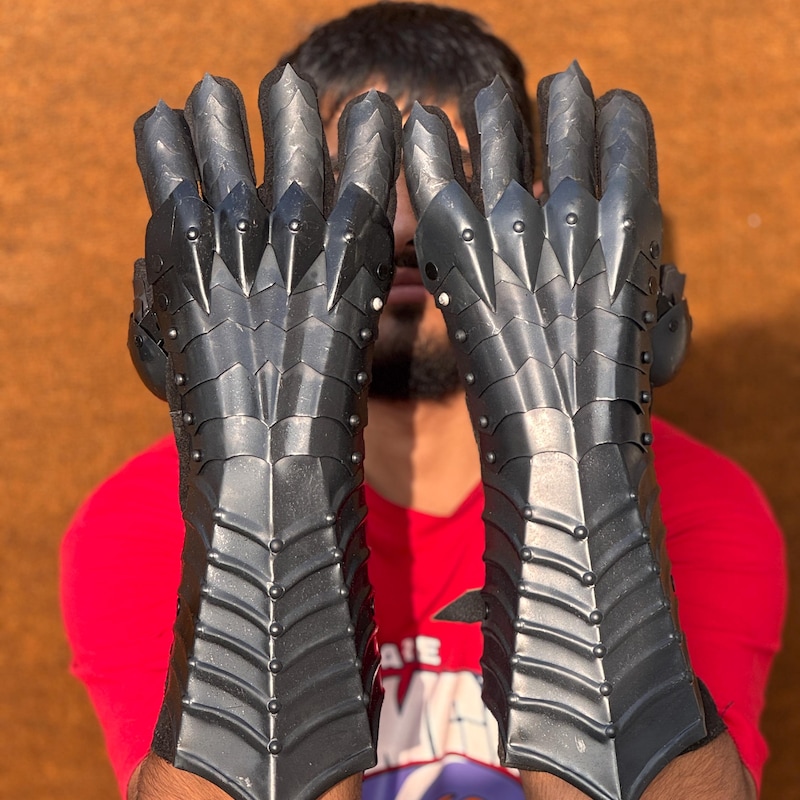 Gothic Gauntlet - Etsy