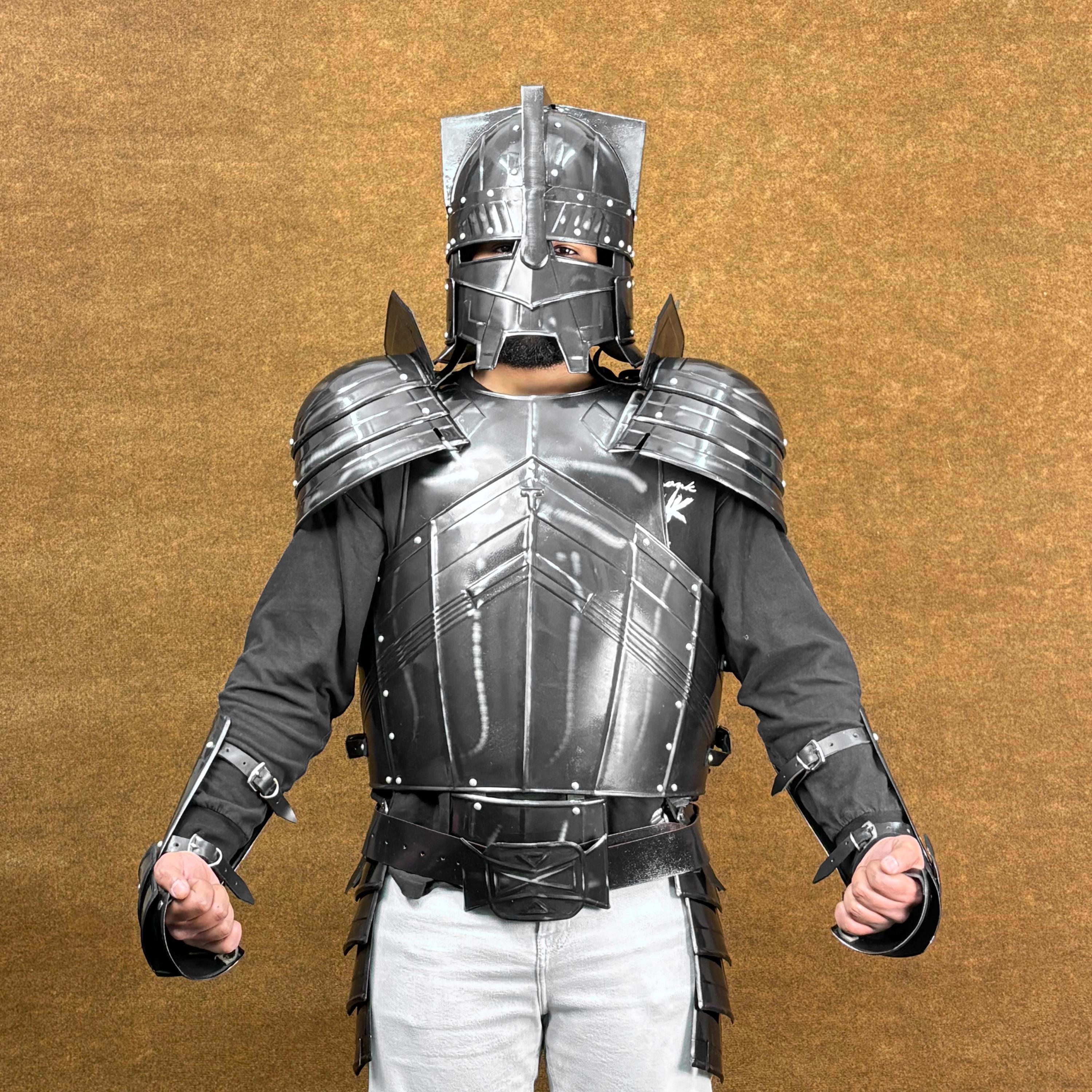 Dwarven Moria Armor Set & Crusader Knight Suit | Wearable Full-body ...