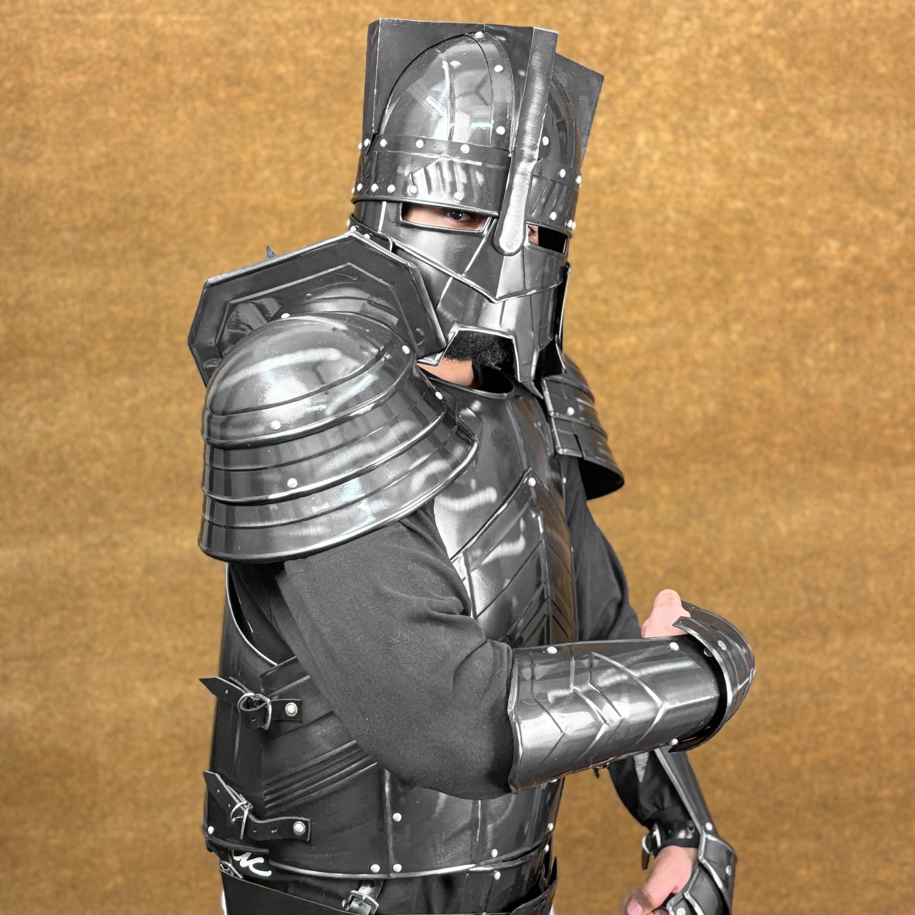 Dwarven Moria Armor Set & Crusader Knight Suit | Wearable Full-body ...