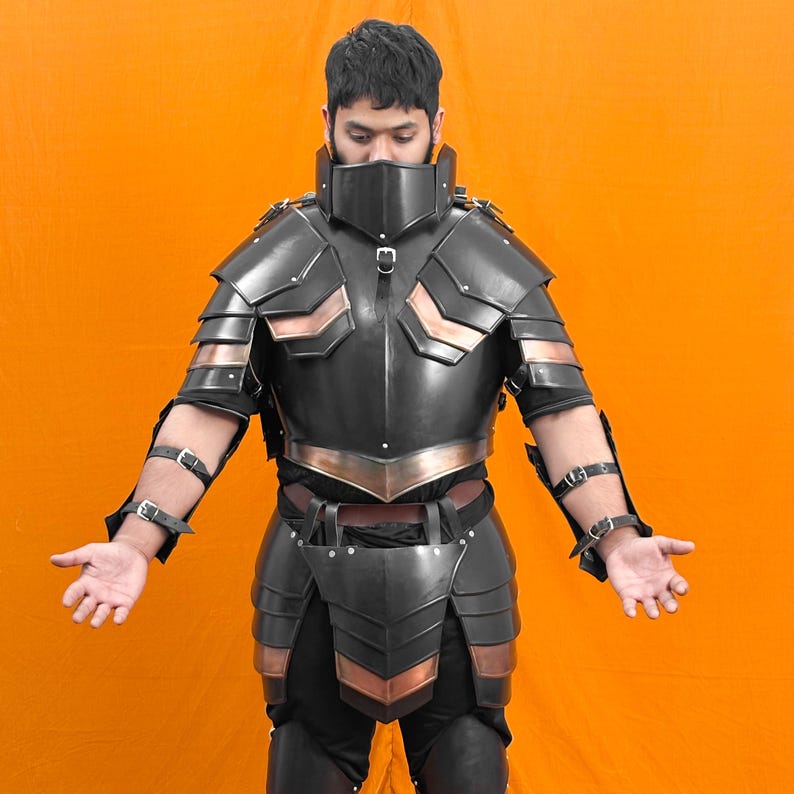 Templar Knight Armor Set | Iconic Medieval Suit for LARP, Cosplay ...