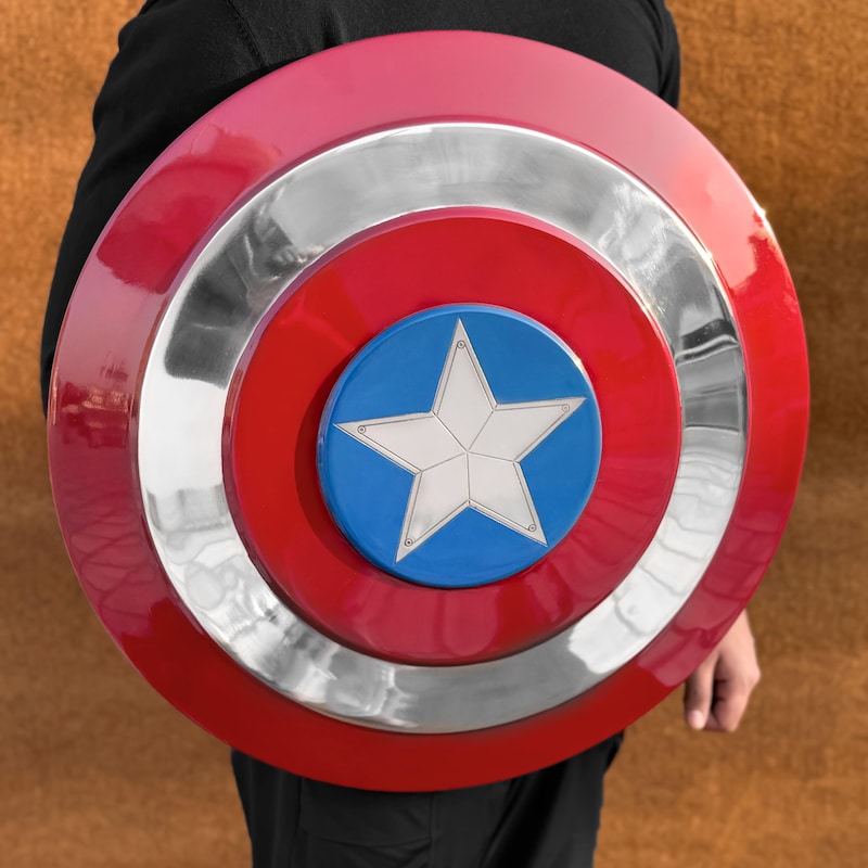 Captain America Shield Metal - Etsy