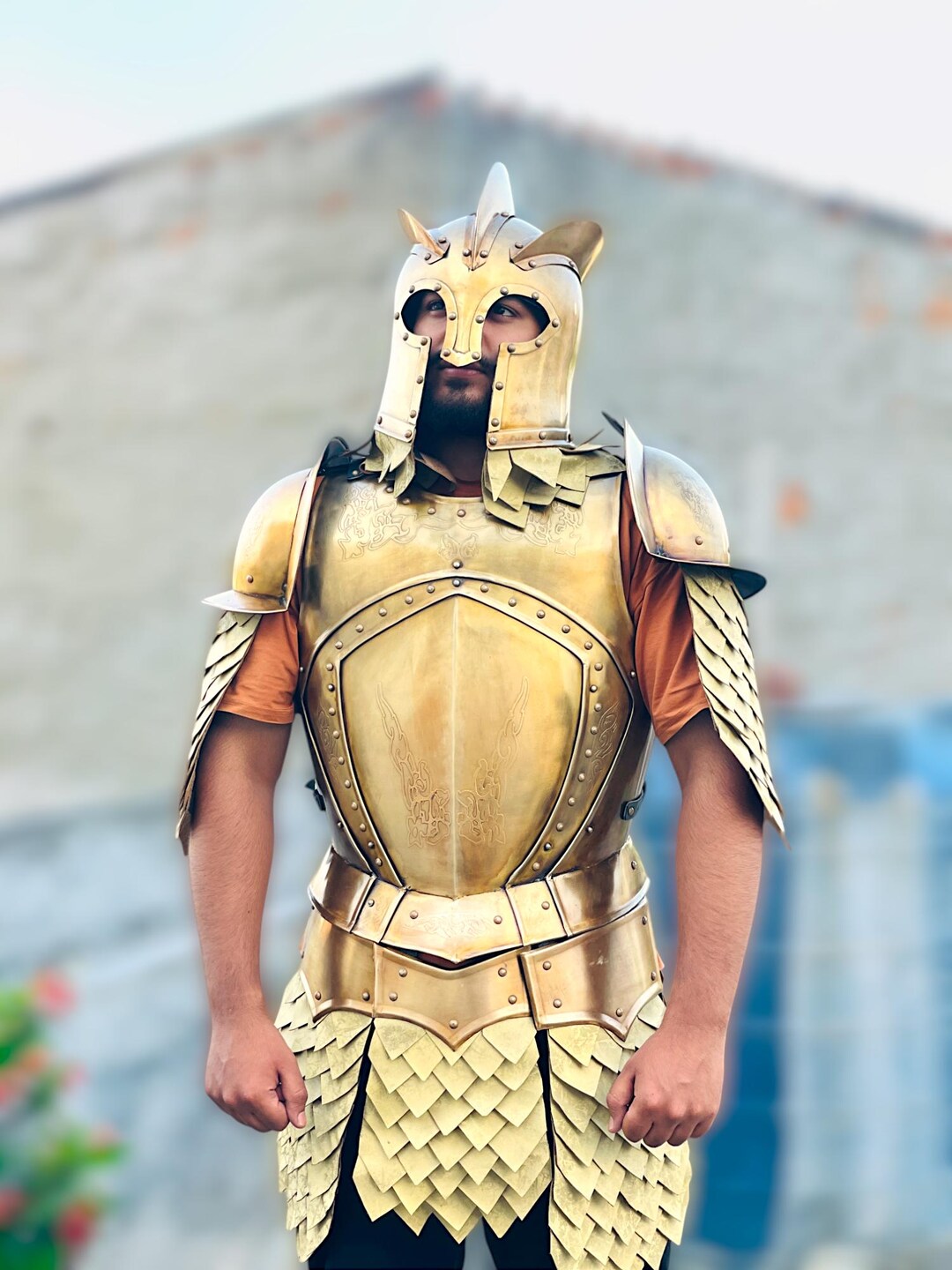 Medieval King's Guard Armor | LOTR Inspired Cosplay Cuirass | Steel ...