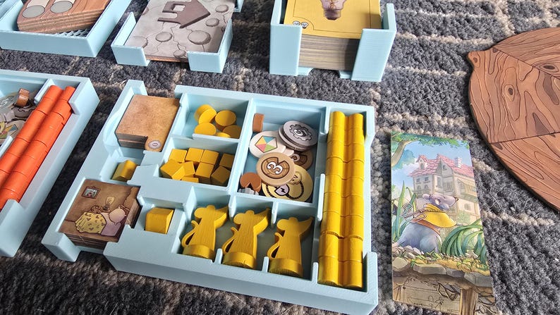 Rats of Wistar Board Game Insert - Etsy