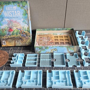 Rats of Wistar Board Game Insert - Etsy