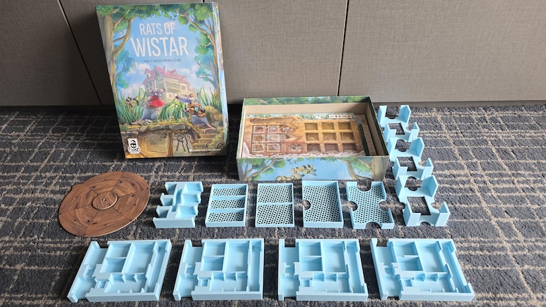 Rats of Wistar Board Game Insert - Etsy