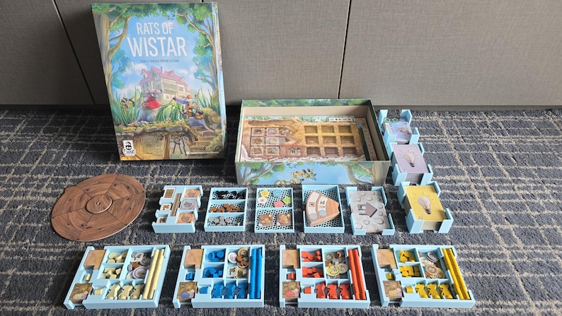 Rats of Wistar Board Game Insert - Etsy