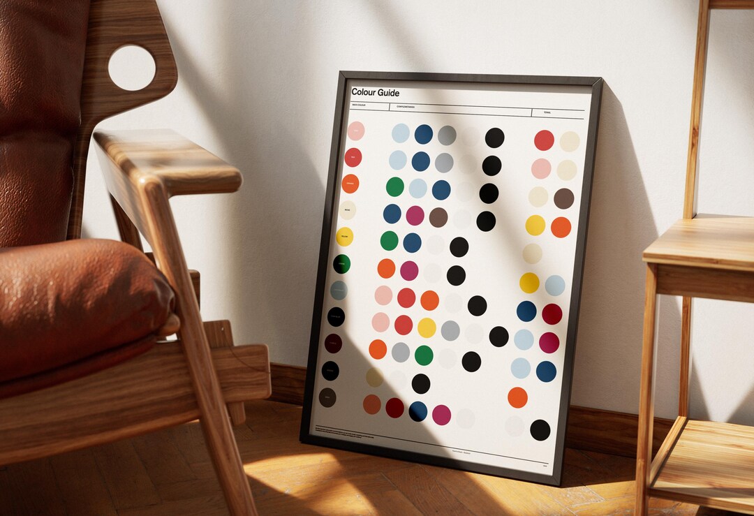 Basics of Dataviz: Colors Mixing Poster - Etsy