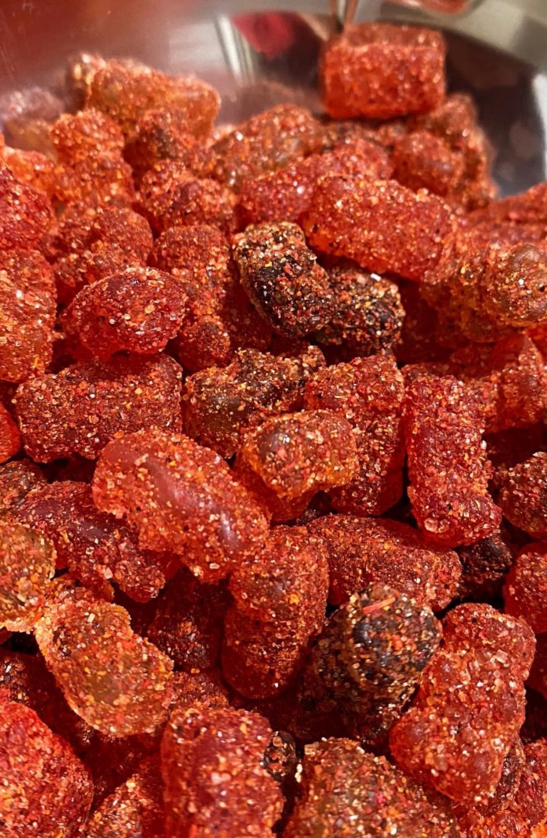 Chilli/chamoy Ositos Gummy Bears Made to Order - Etsy