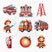 Firefighter Kids PNG, Fire Truck, Boys & Girls Crew, Fire Station ...