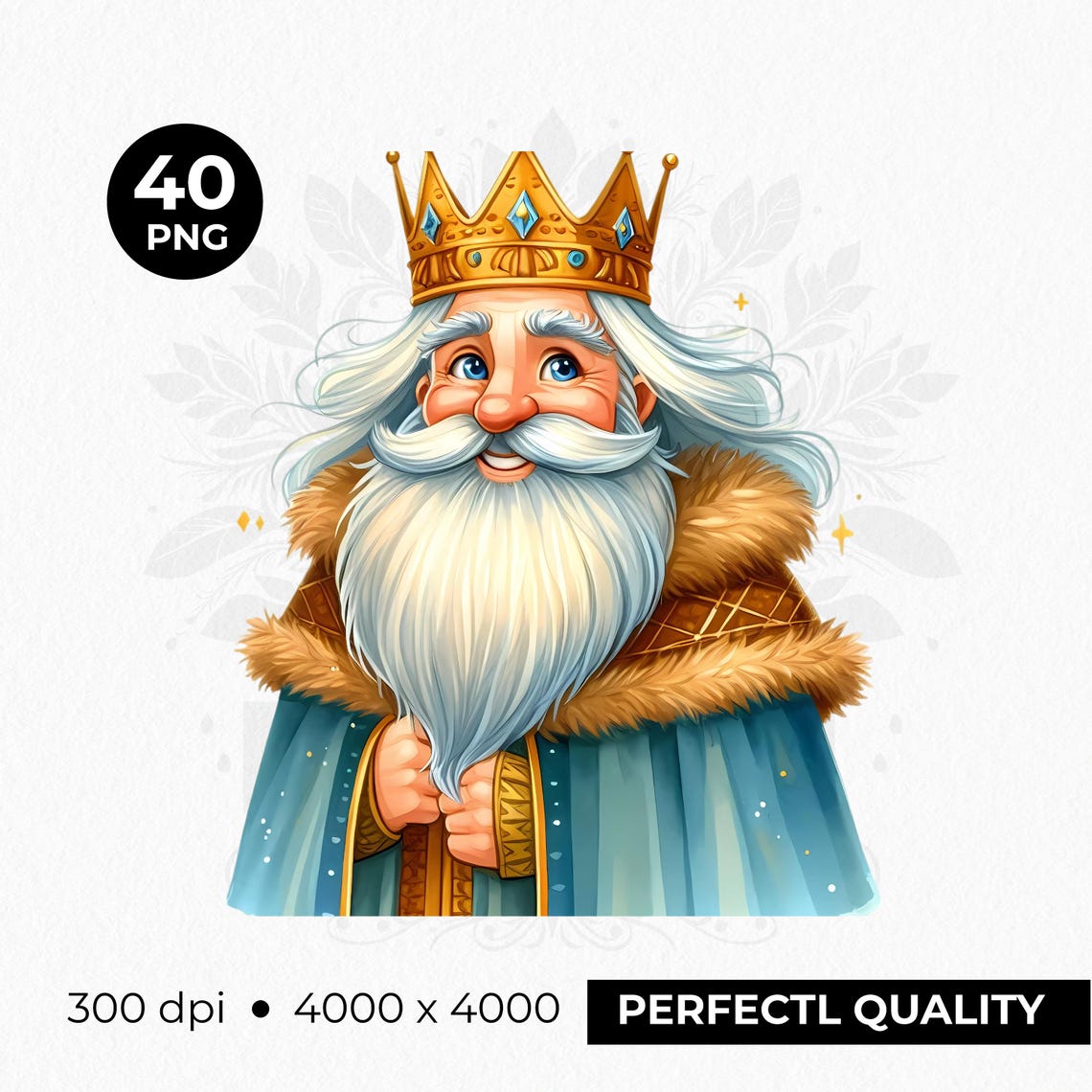 Fantasy Royal Kings PNG – Medieval Characters, Castle Art (digital ...