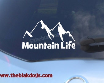 Camp Life Camping sticker Vinyl Sticker Car Decal | Etsy