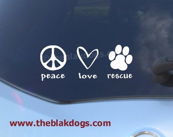 Peace Love Flyball Vinyl Sticker Car Decal - Etsy