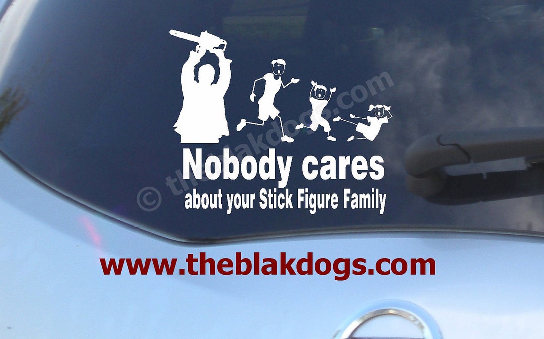 Nobody Cares About Your Sticker Figure Family, Stick Figure Family ...