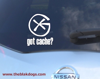 Eat Sleep Cache Sticker Vinyl Sticker Car Decal Geocaching | Etsy