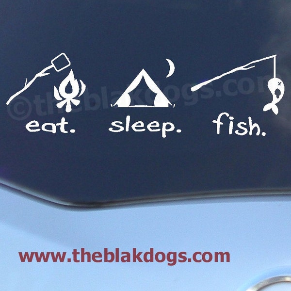Eat Sleep Fish - Etsy