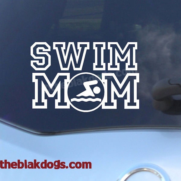 Swimmer Decal - Etsy