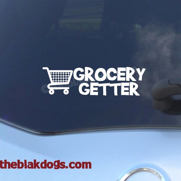 Grocery Getter Car Decal - Etsy