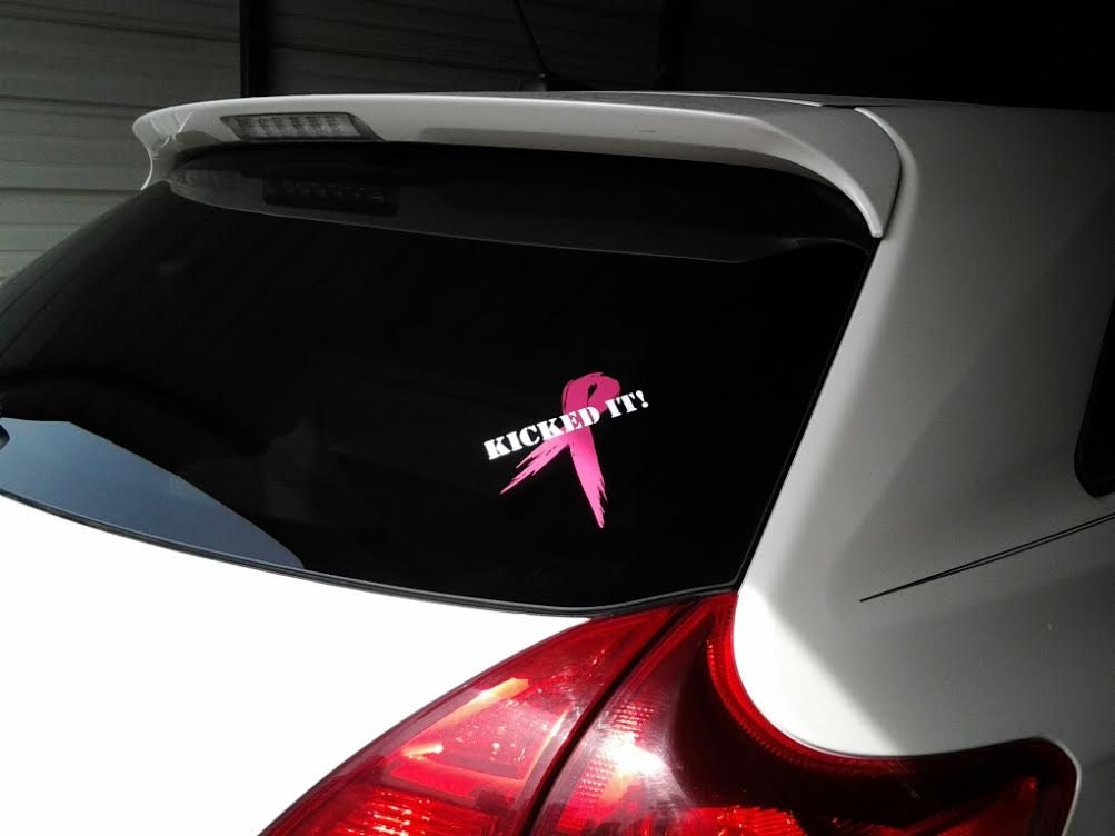 Breast Cancer Survivor Vinyl Sticker, Car Decal - Etsy