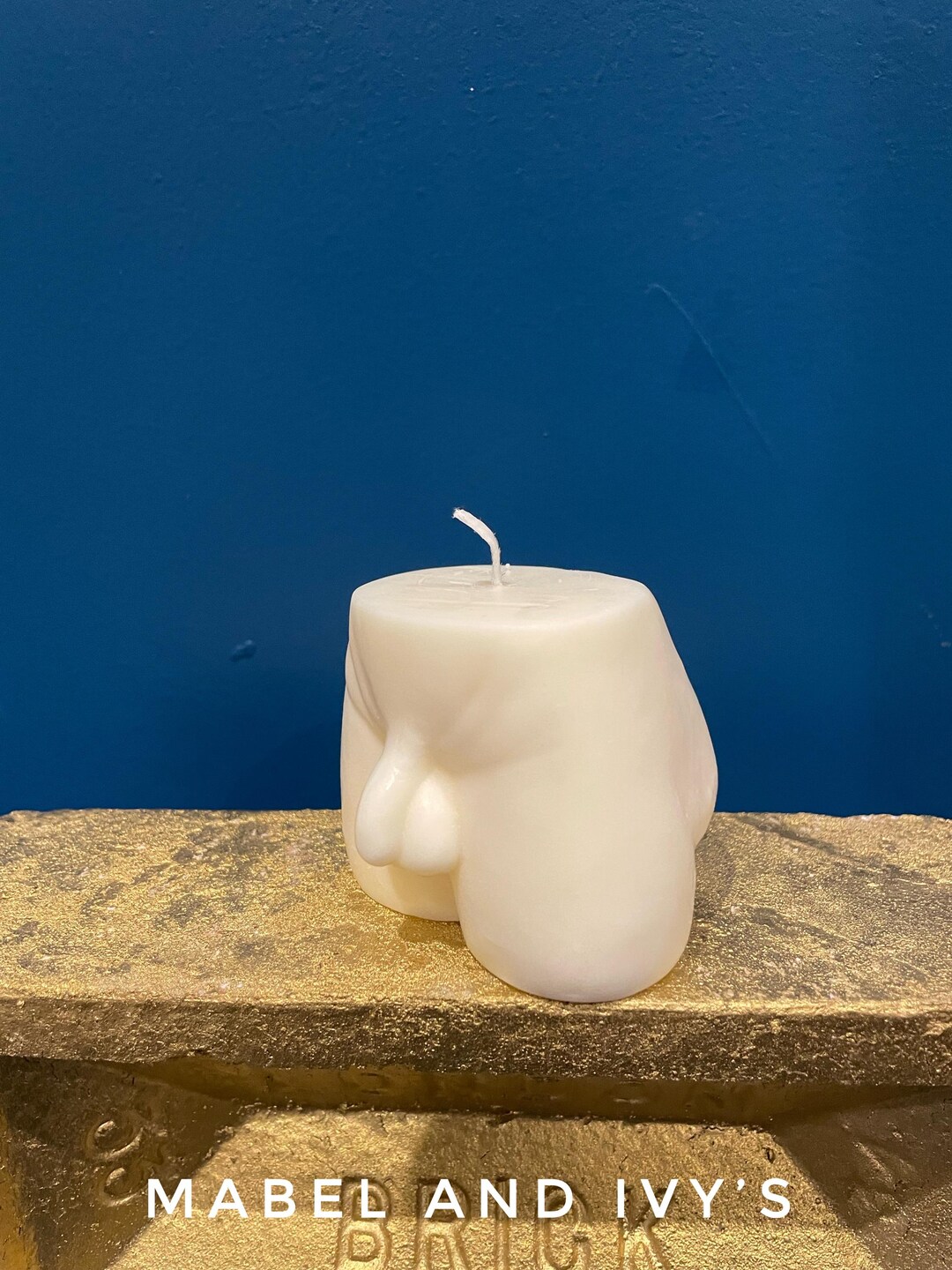 Cheeky Man Bum Soy Wax Candle - Fragranced Home Decor - Etsy