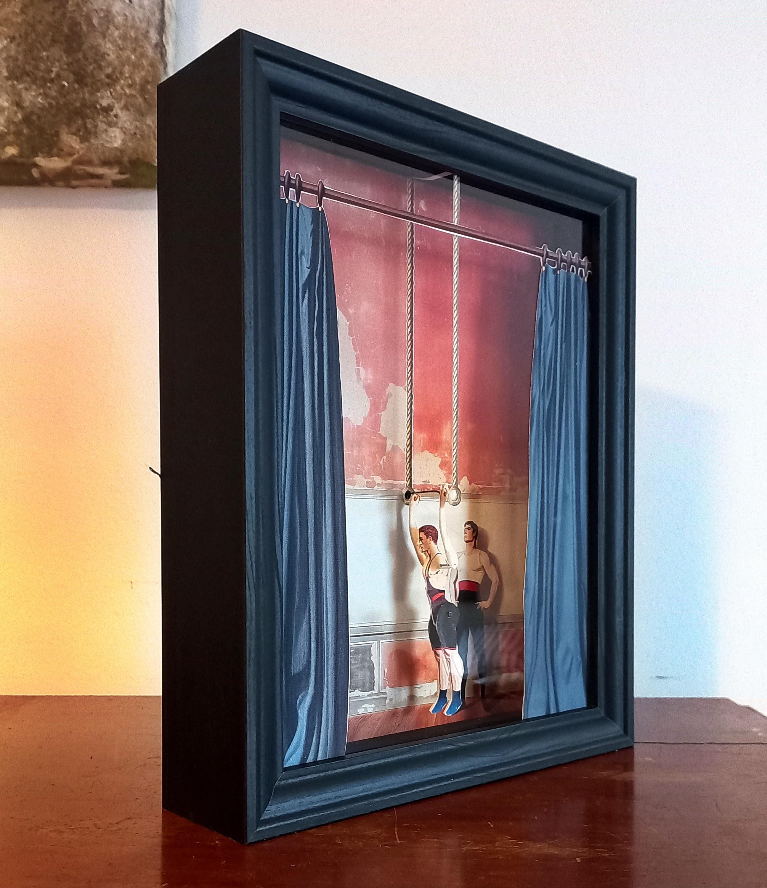 Gymnast Automaton – Sand-powered Moving Sculpture – Handmade Wooden ...