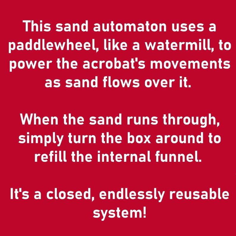 The Amazing Alfred - Automaton – Sand-powered Moving Sculpture ...