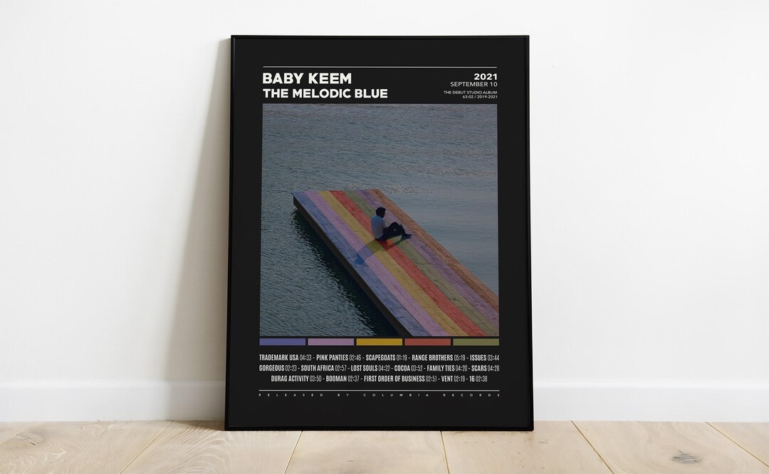 Baby Keem Posters / the Melodic Blue Poster / Baby Keem, the Melodic ...