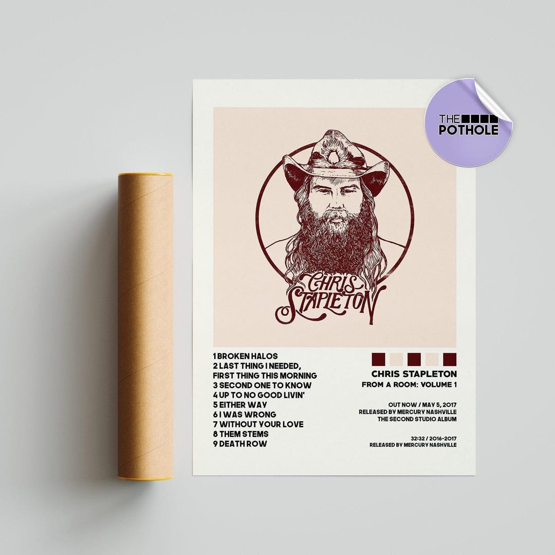 Chris Stapleton Posters / From a Room Volume 1 Poster / Traveller ...