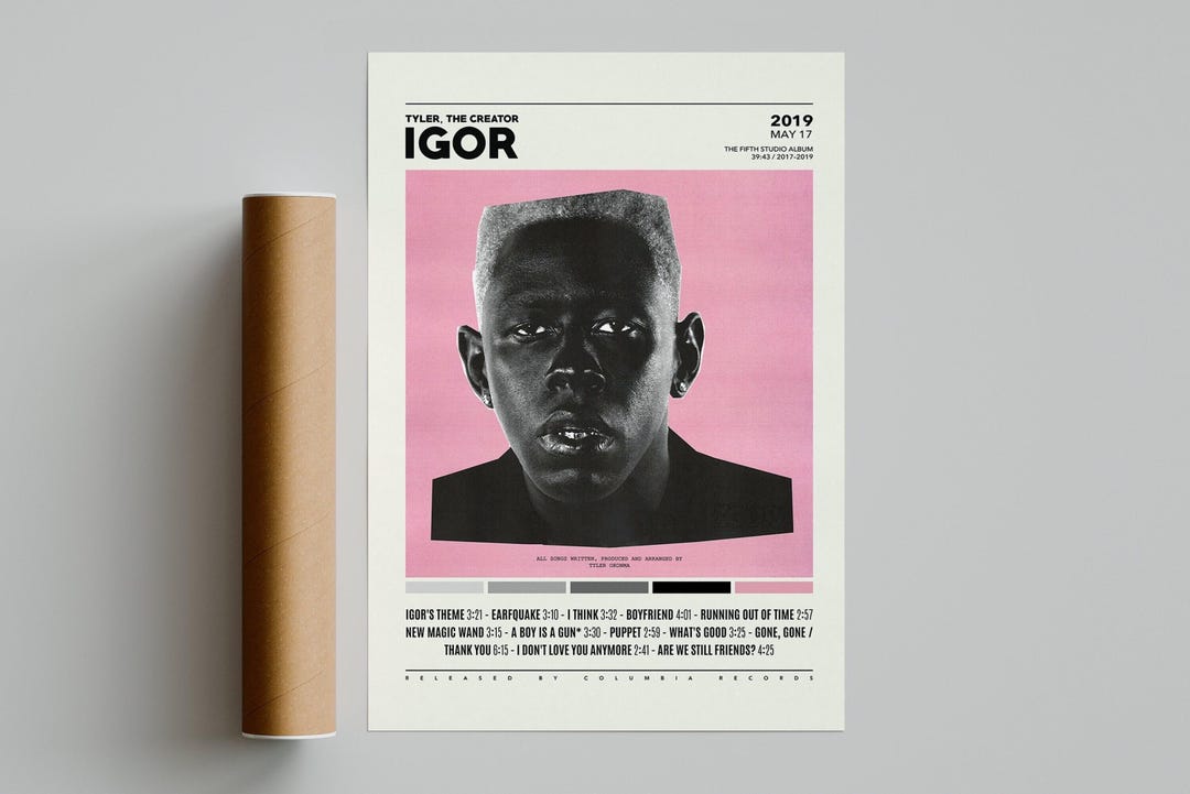 Tyler, the Creator / Vote Igor Poster / Album Cover Poster Photo Poster ...