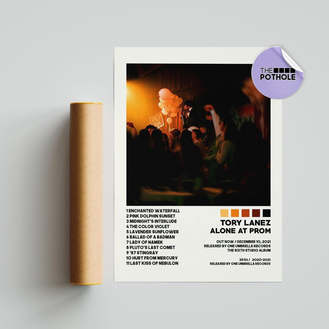 Tory Lanez Posters / Alone at Prom Poster, Tracklist Album Cover Poster ...