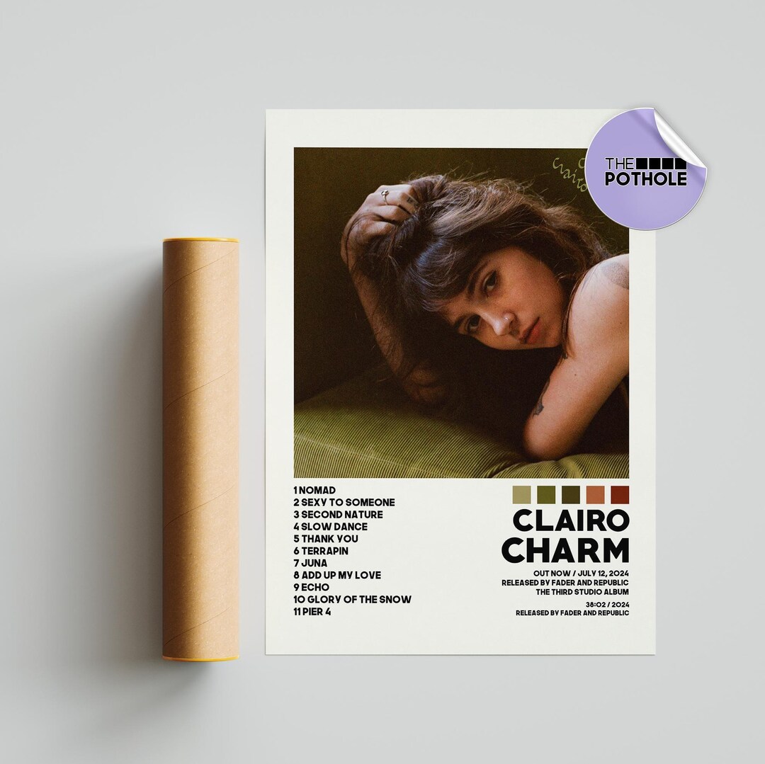 Clairo Posters / Charm Poster / Album Cover Poster / Poster Print Wall ...