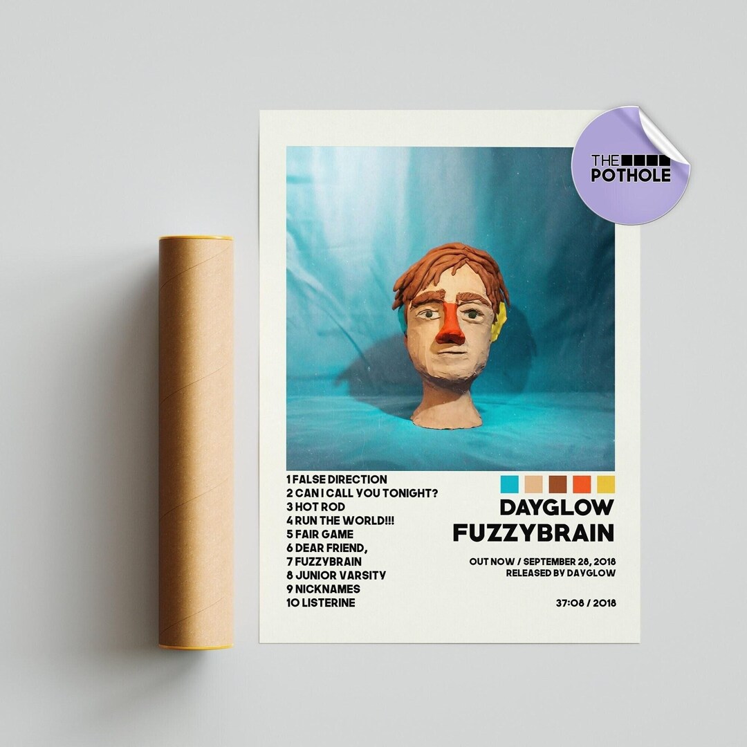 Dayglow Posters / Fuzzybrain Poster / Album Cover Poster / Poster Print ...