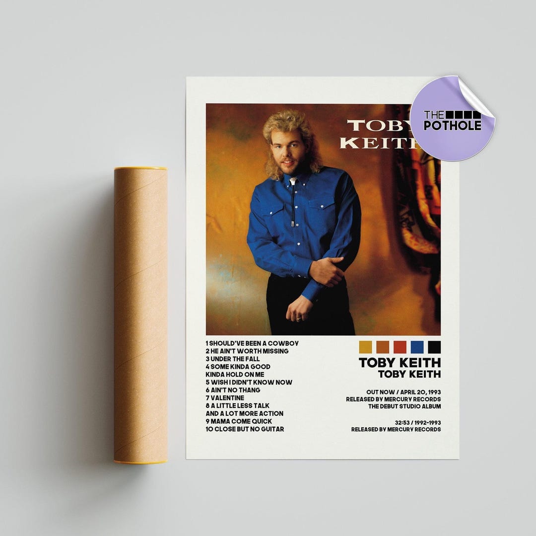 Toby Keith Posters / Toby Keith Poster / Toby Keith, Album Cover Poster ...