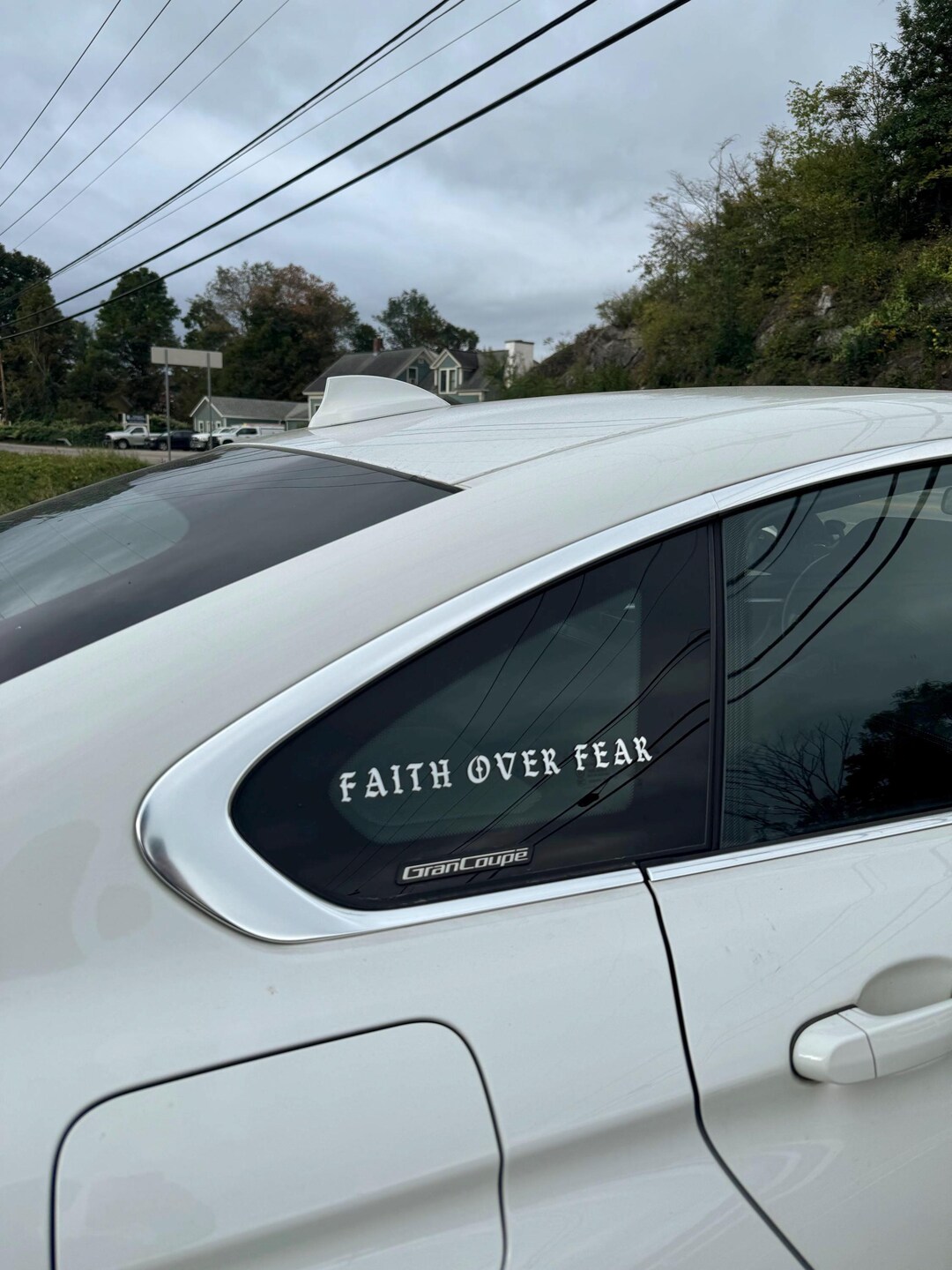 White Faith Over Fear Decals (2-pack) - Etsy