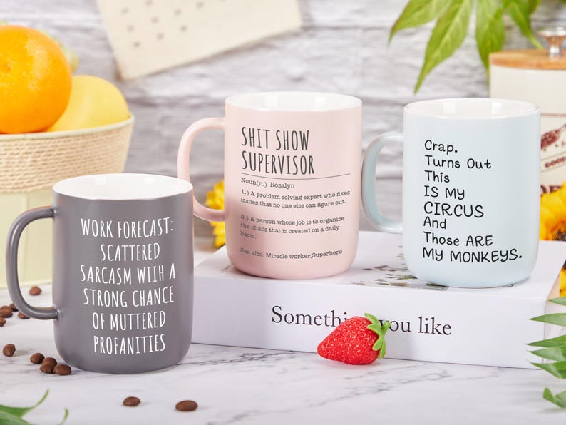 Shit Show Supervisor Mug,funny Coworker Gift,funny Boss or Manager ...